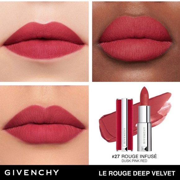 Givenchy | Makeup | Givenchy Mini Le Rouge Deep Velvet Lipstick 27 ...
